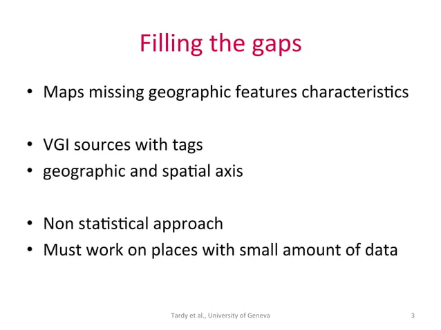 A simple tags categorization framework using spatial coverage to discover geospatial semantics | PPT