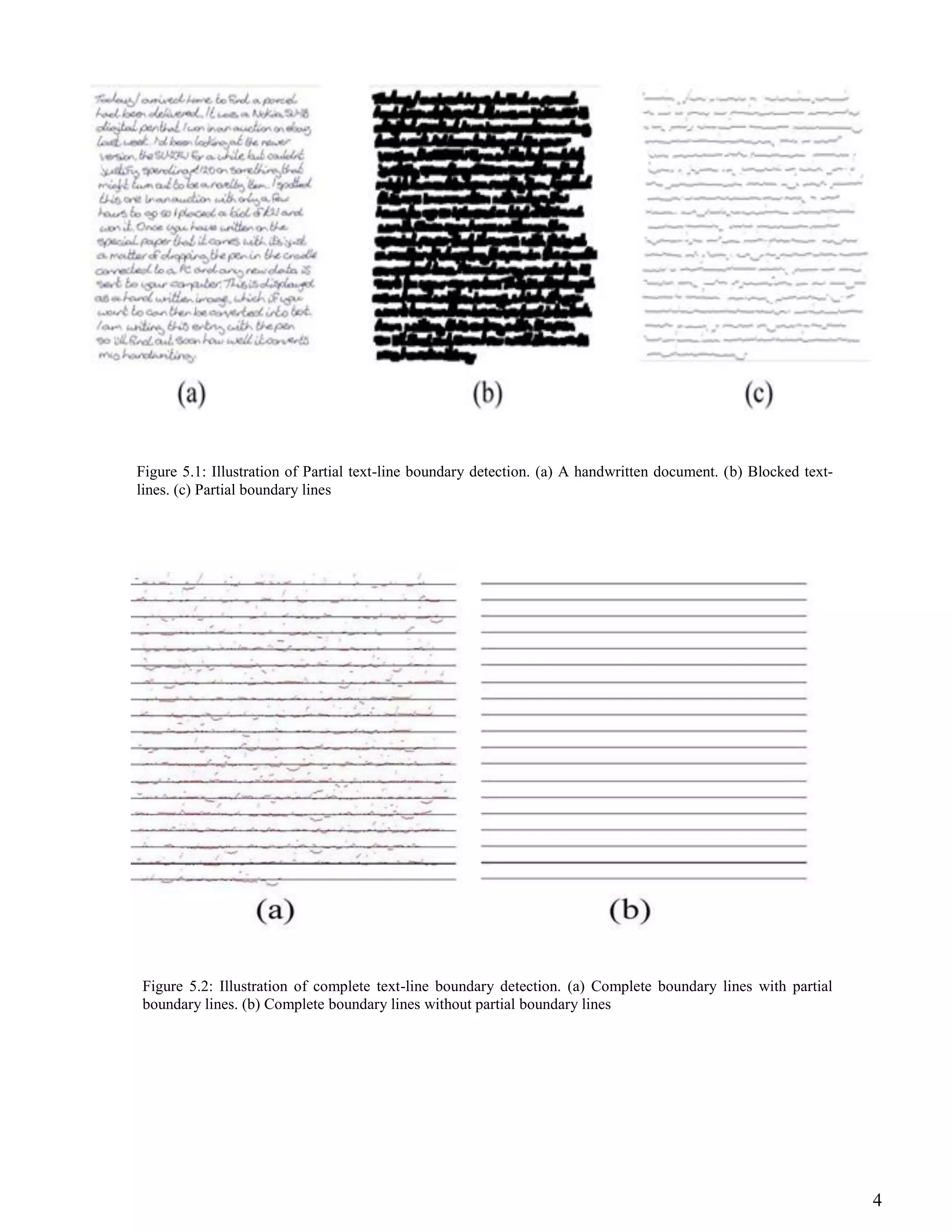 A simple text ine segmentation method for handwritten documents1 | PDF