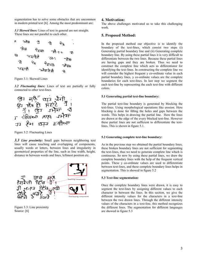 A simple text ine segmentation method for handwritten documents1 | PDF | Desktop Publishing ...