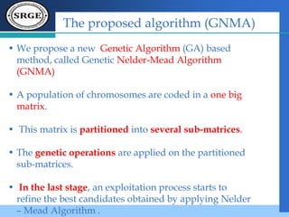 A simplex nelder mead genetic algorithm for minimizing molecular ...
