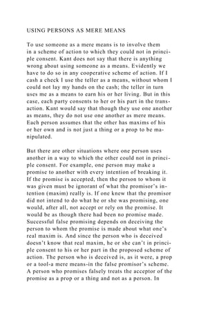 A Simplified Account of Kant’s Ethics” 411 A SIMPLIFIED .docx