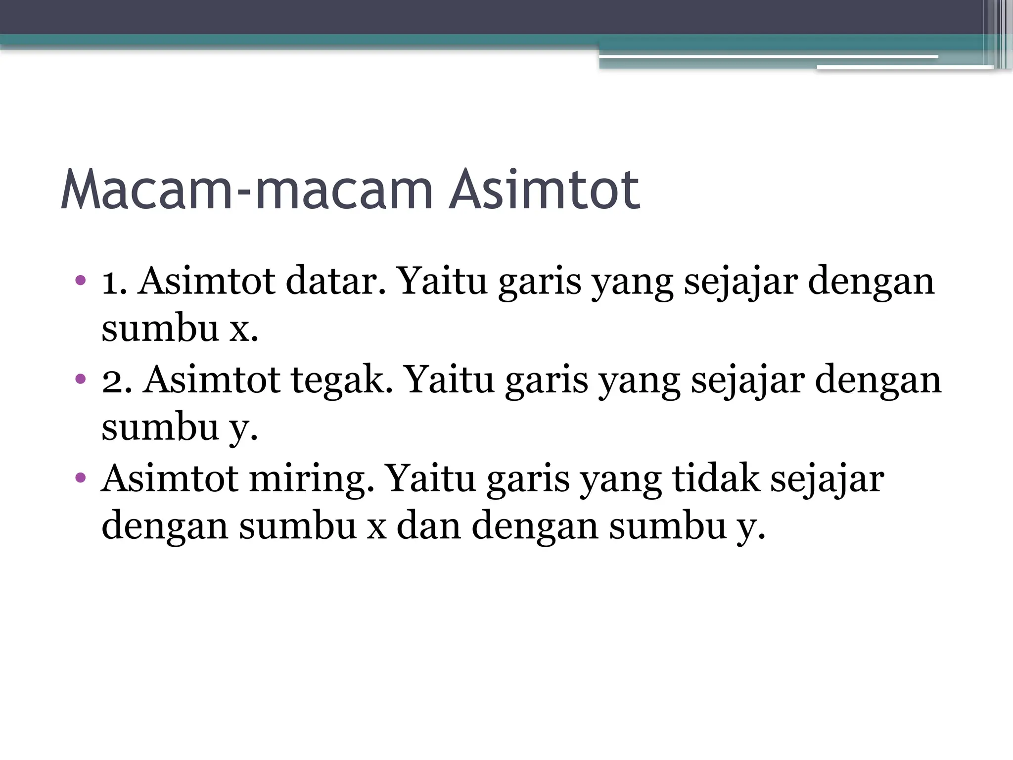 Asimtot pada matematika peminatan kelas.pptx
