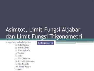 Asimtot pada matematika peminatan kelas.pptx