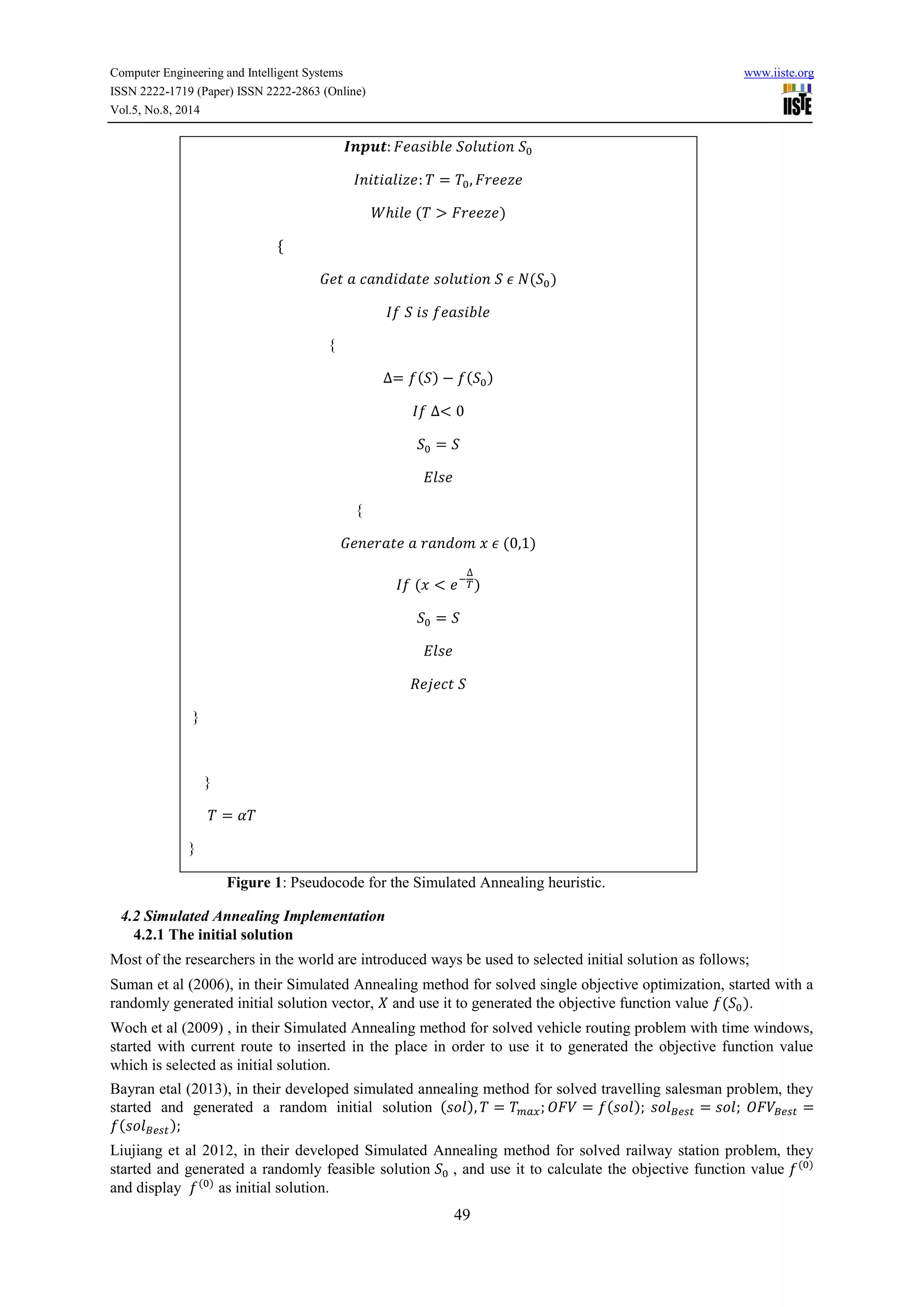 A simulated annealing algorithm for solving the school bus | PDF