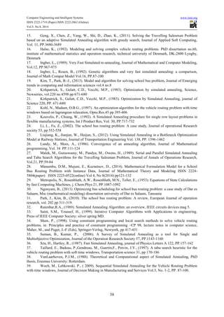 A simulated annealing algorithm for solving the school bus | PDF