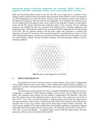 A single rating inductor multilevel current source inverter with pwm strategie | PDF