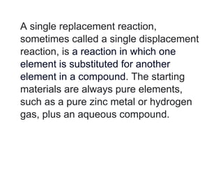 A single replacement reaction.docx