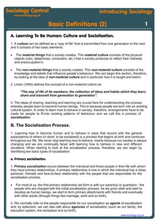 Introduction to Culture | PDF