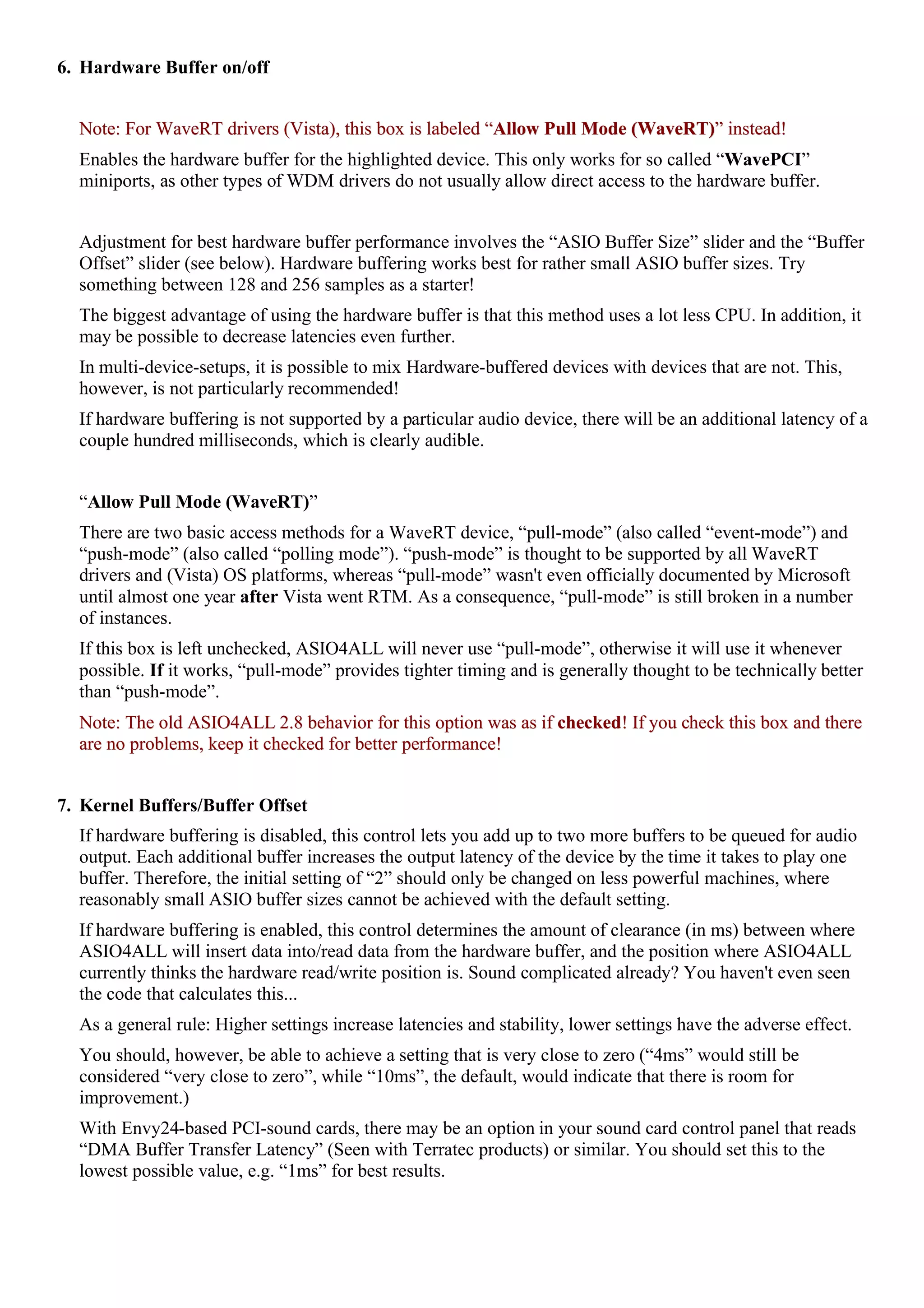 Asio4 all v2 instruction manual | PDF