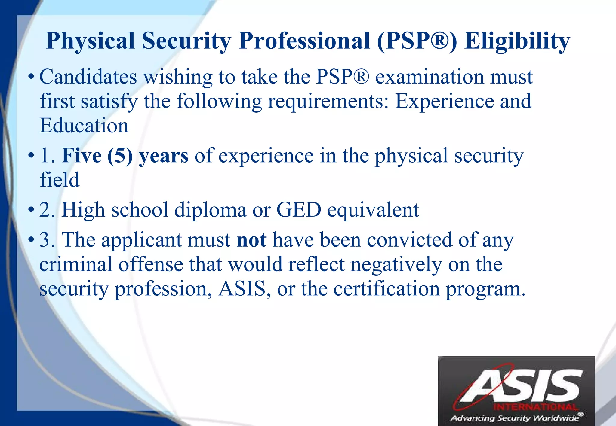 Asis 155 Psp Presentation V1 | PPS
