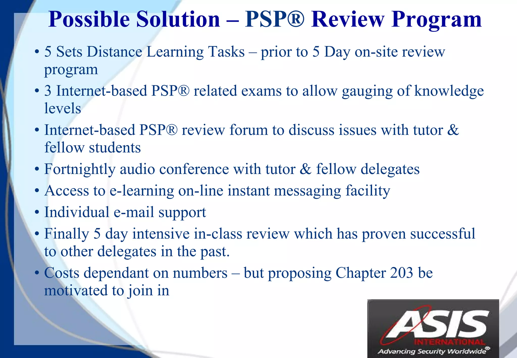 Asis 155 Psp Presentation V1 | PPS
