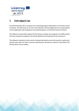 ASIS - Evaluation tool handbook | PDF