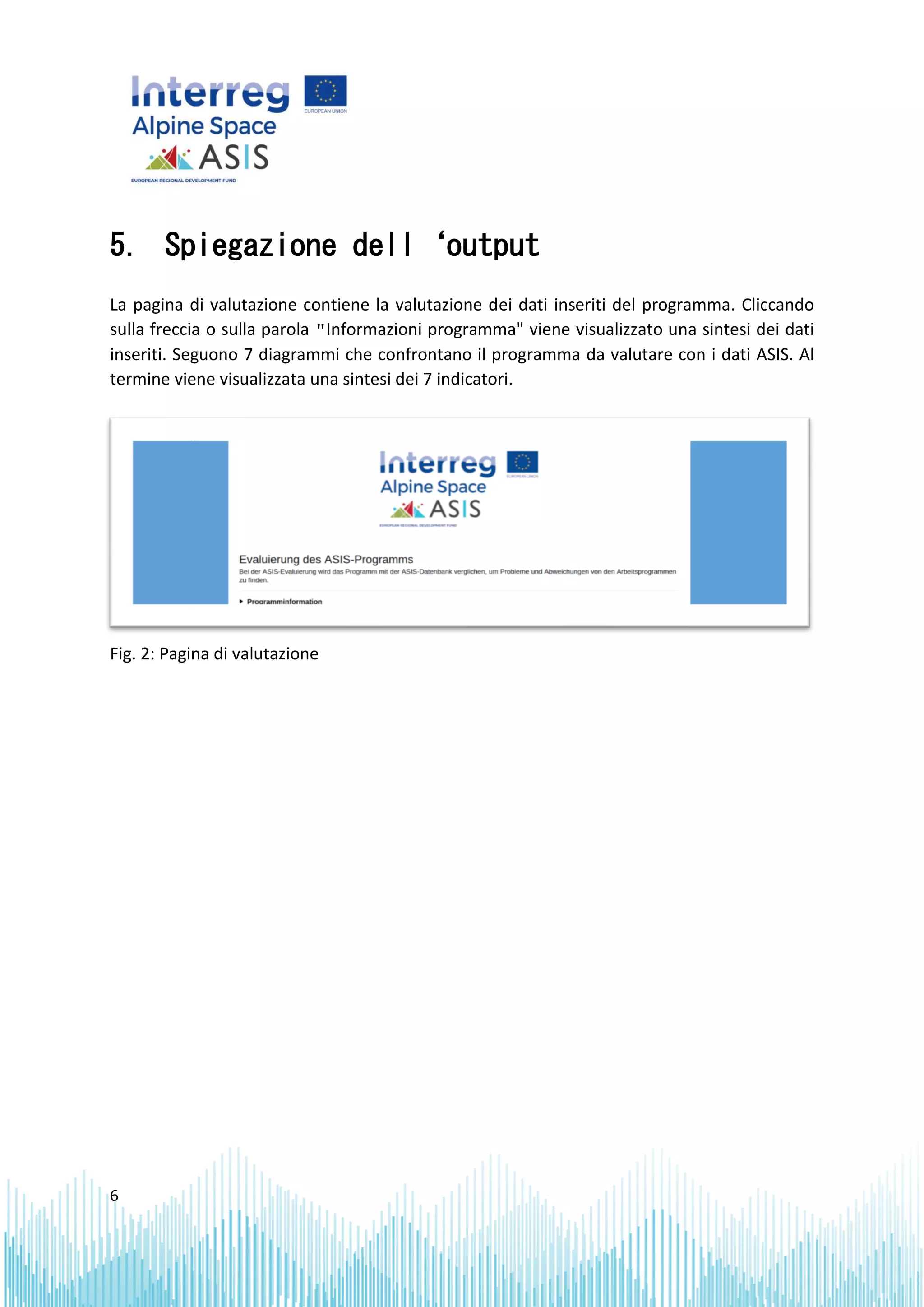 ASIS - Evaluation tool handbook - Manuale Software di valutazione ASIS ...