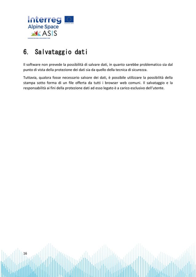 ASIS - Evaluation tool handbook - Manuale Software di valutazione ASIS ...