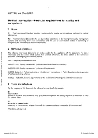 As iso 15189 2009 medical laboratories - particular requirements for ...