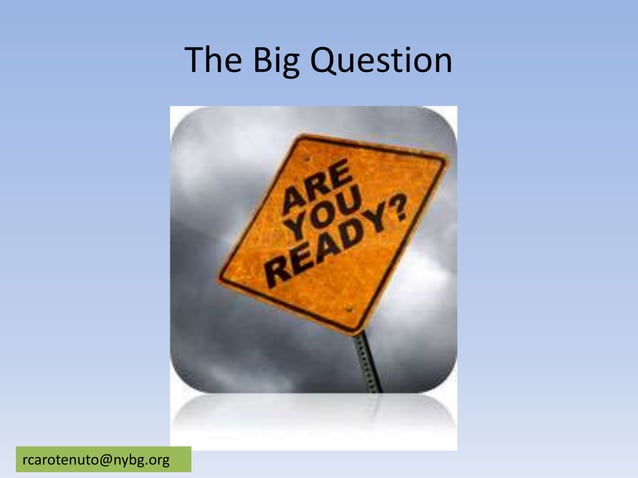 ASIS Conf 2014: Tabletop Exercises for BCP | PPTX