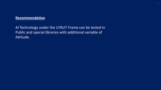 Artificial Intelligence adoption factor in the University libraries of ...