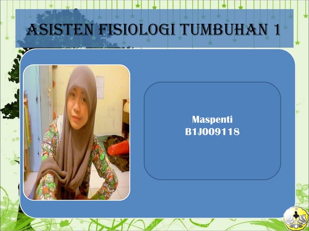 Asisten fisiologi tumbuhan 1 asistensi fistum 1 | PPT