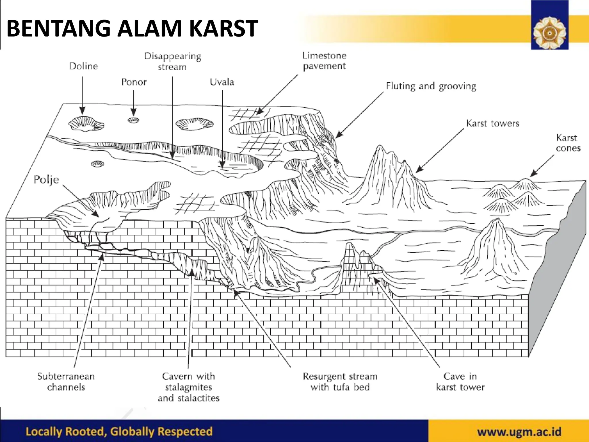 Bentang alam morfologi kars, Pembentukan, Jenis dan lainnya | PDF