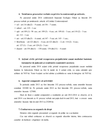 Asistenta juridica si combaterea contraventiilor de mediu | DOCX