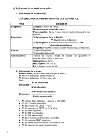 ANALISIS SITUACIONAL DE SALUD (ASIS) | PDF