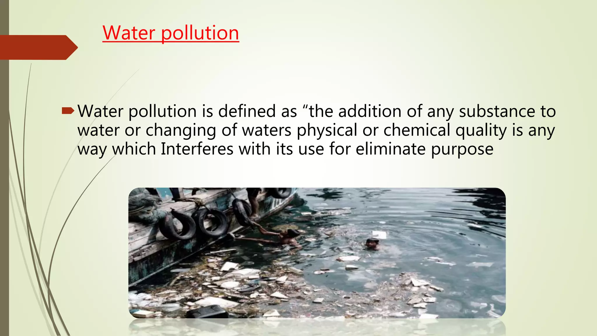 Water pollution | PPT