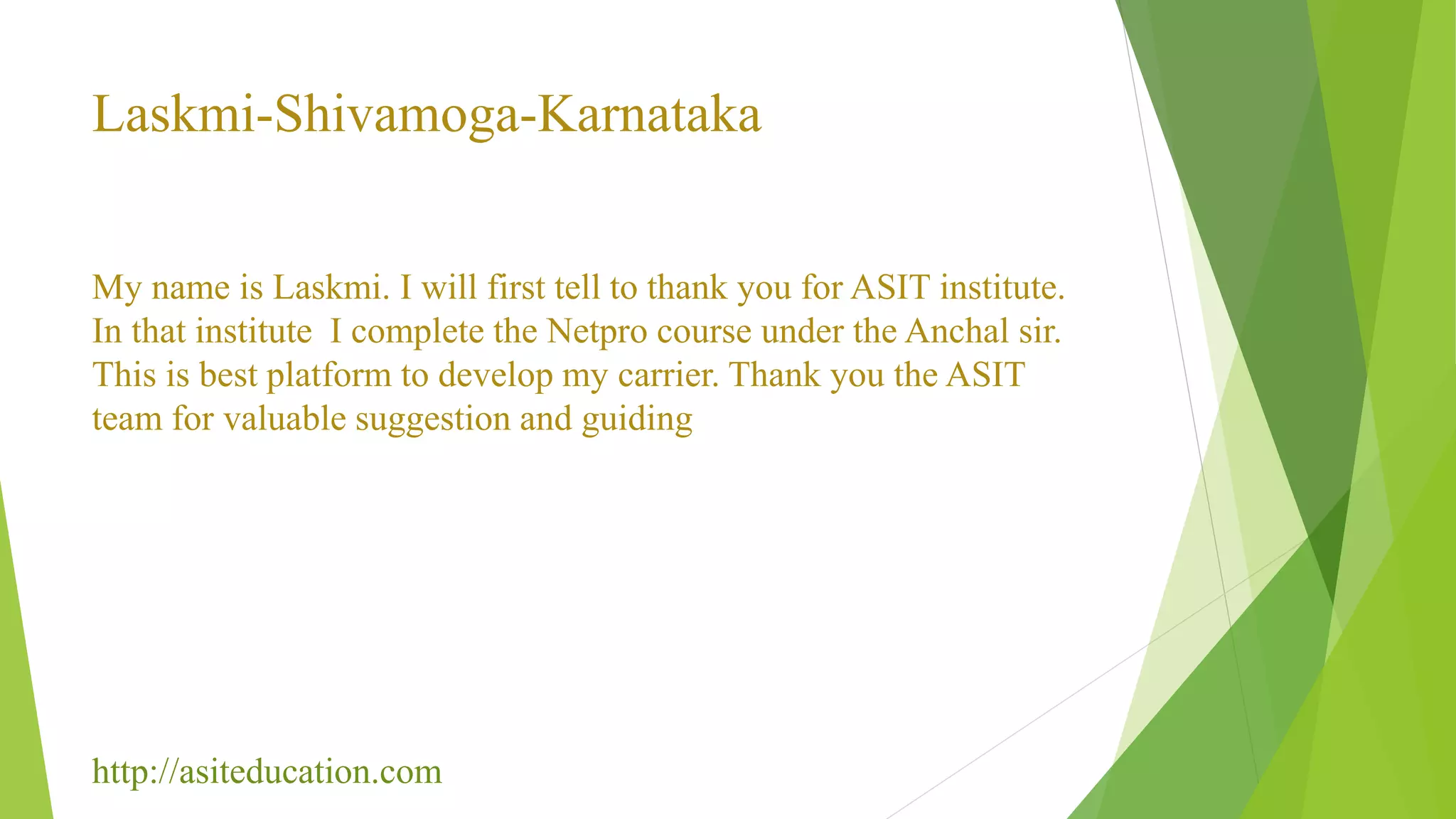Asit education student review | PPT