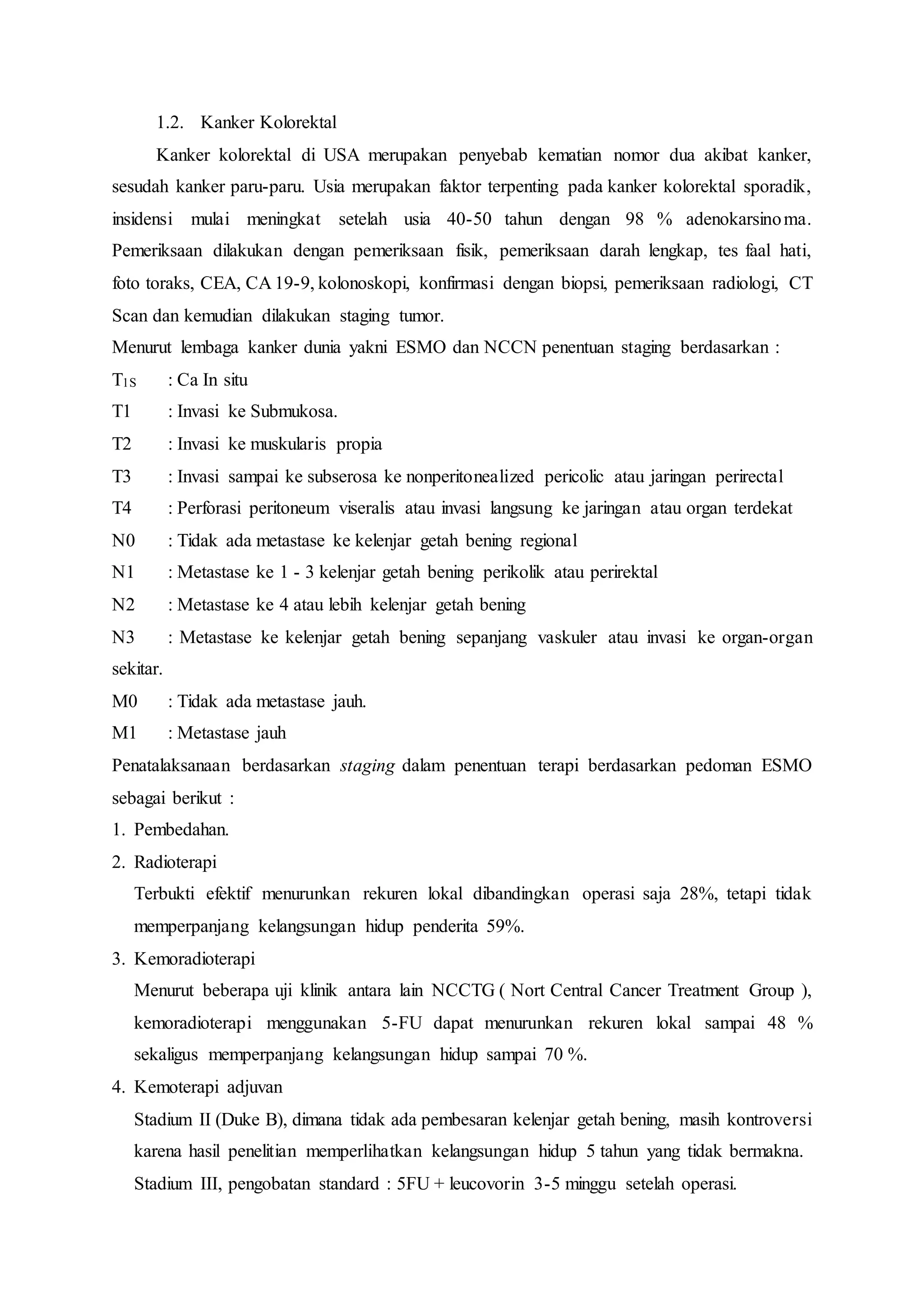 Asites pada ca colon | PDF