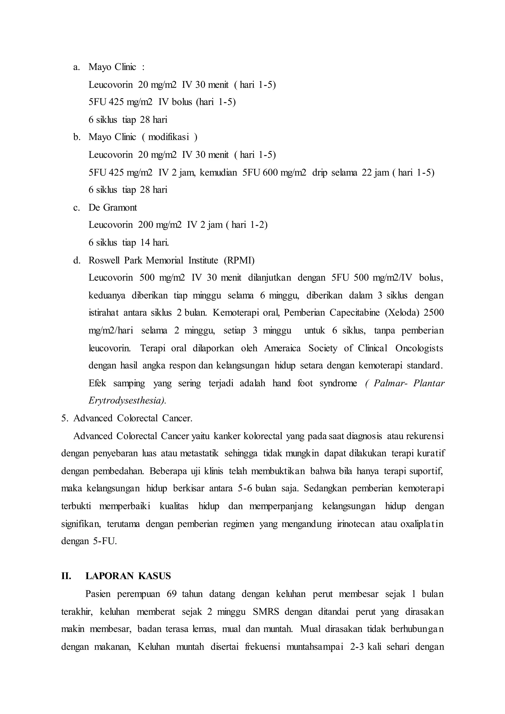 Asites pada ca colon | PDF