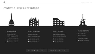 Asit presentazione aziendale_2020 | PPT | Free Download