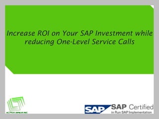 SAP ROI | PPT