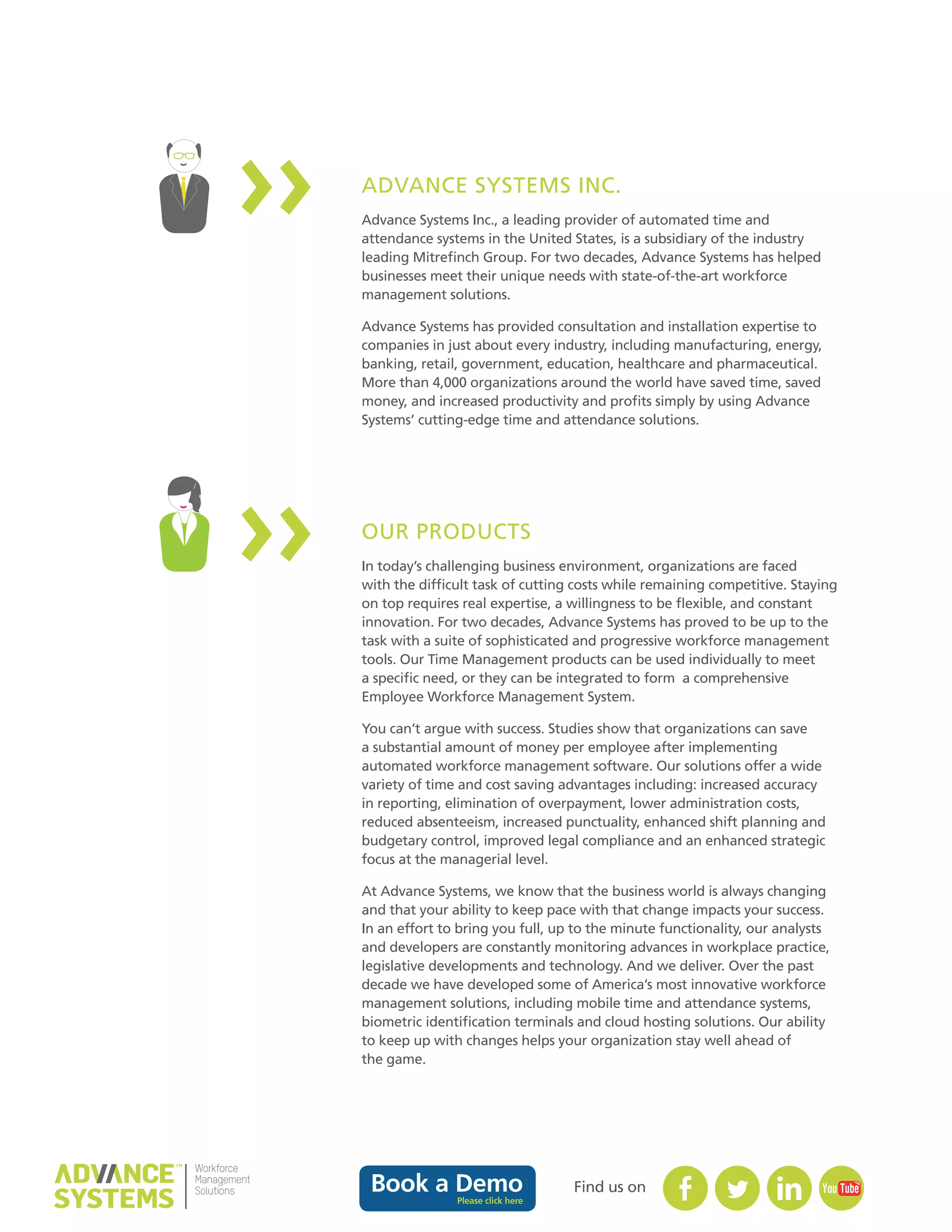 Advance Systems Brochure | PDF