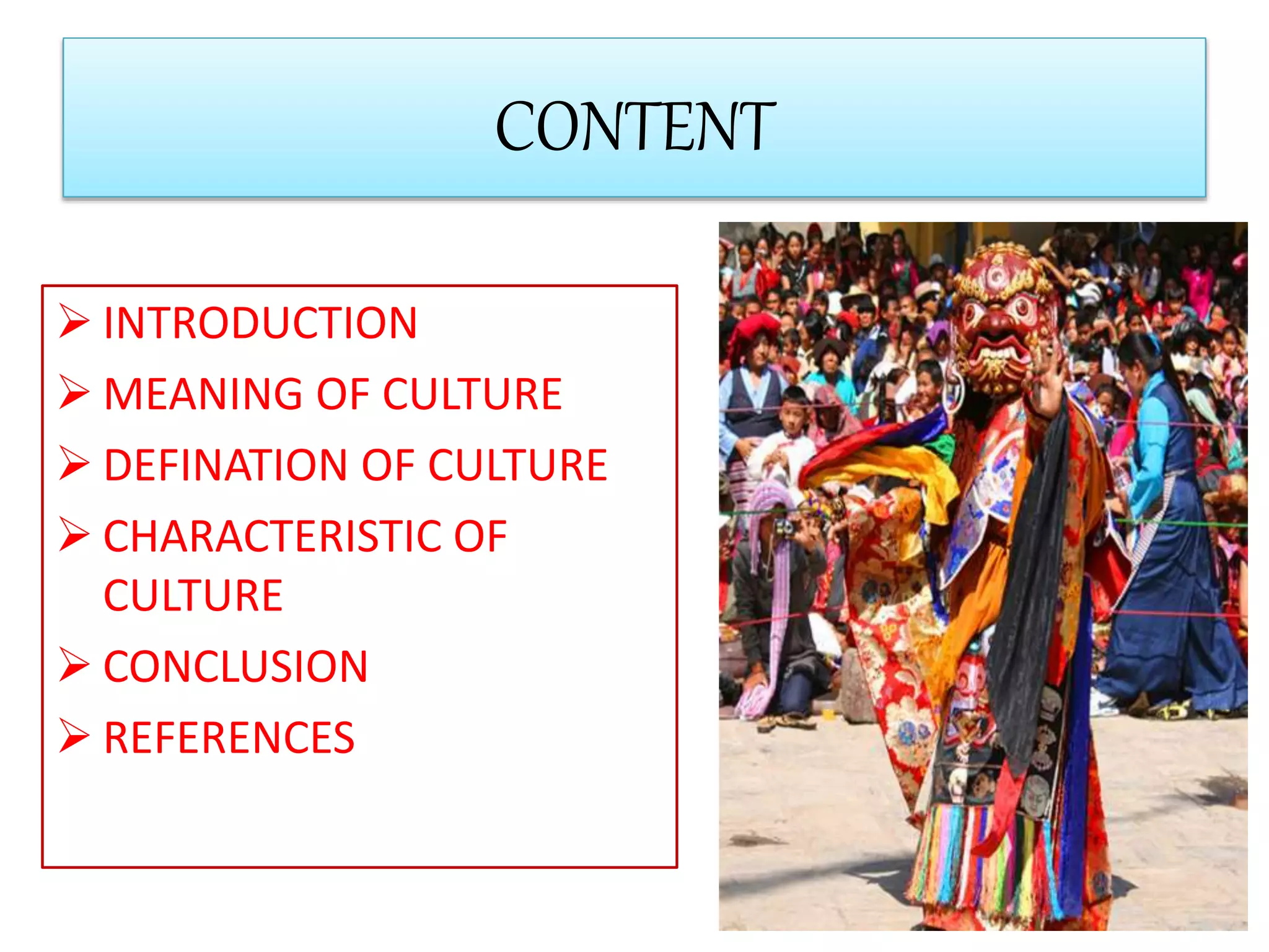 culture defination and meaning | PPTX