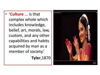 culture defination and meaning | PPTX