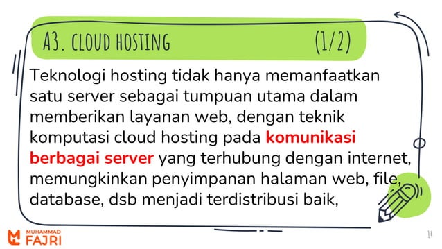 Materi Control Panel Hosting Kls XII TKJ | PDF
