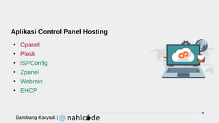 Control Panel Hosting | PDF