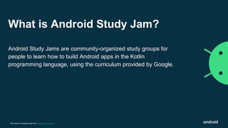 Android Study Jam 1 Day 1 | December 2021 | GDSC BVCOENM | PPT