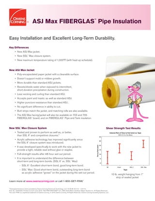 Check out the new Owens Corning ASJ Max vapor barrier benefits! | PDF