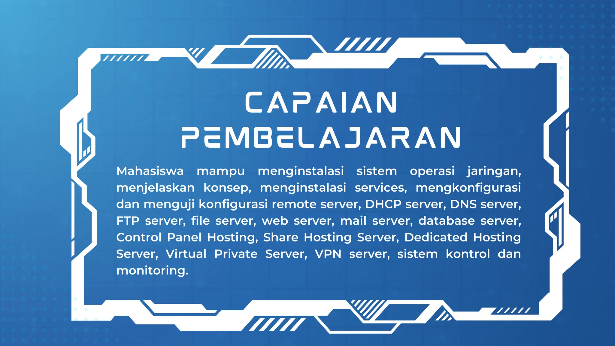 Administrasi Sistem Jaringan UPGRISBA SUMBAR | PPT