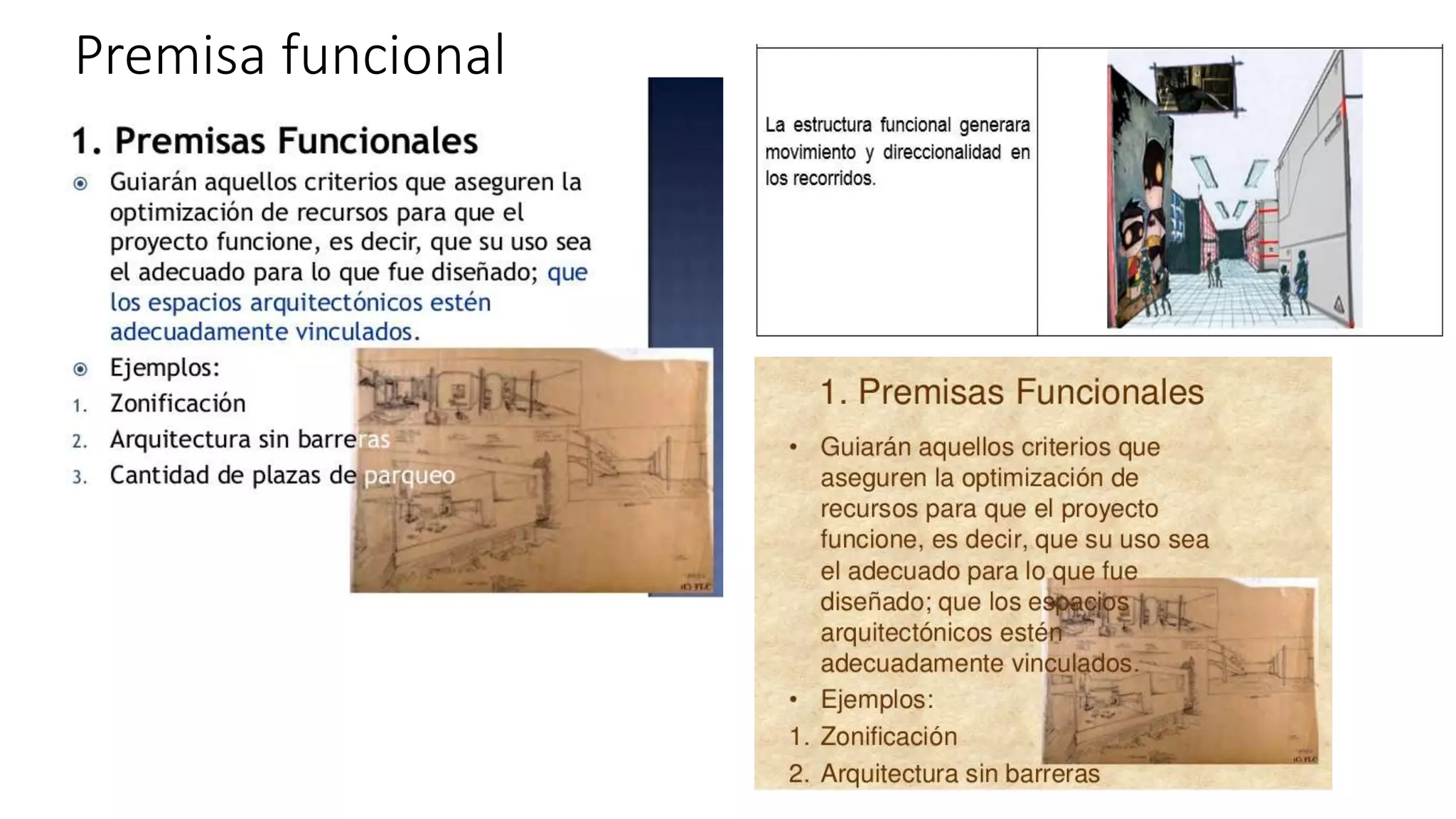 premisas del diseño arquitectura | PPTX