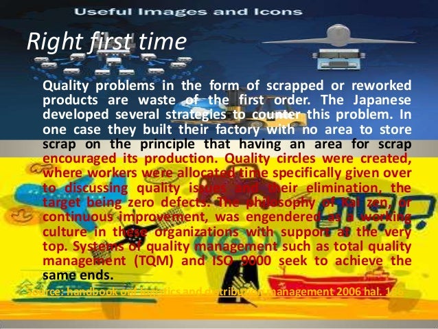 Manufacturing and materials management