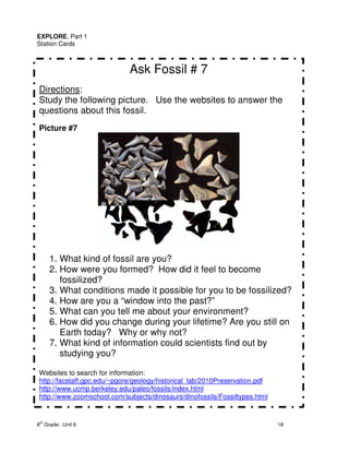 Ask a fossil | PDF