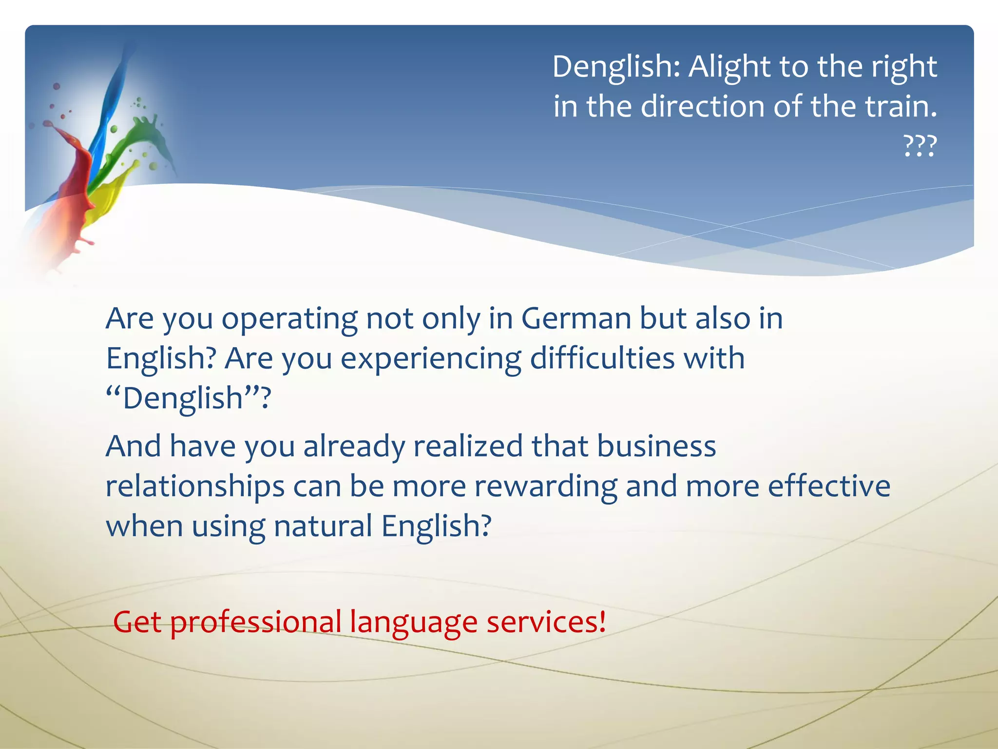 Askaling language services | PDF