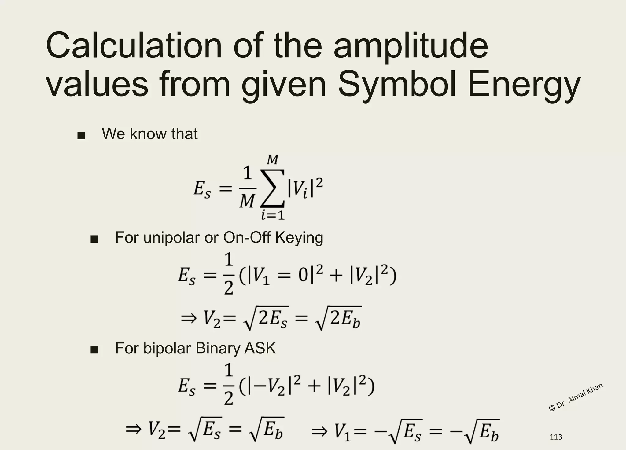 ASK amplitude Calculation and Phase Shift Keying | PDF