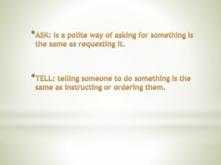 Ask and Tell | PPT | Free Download