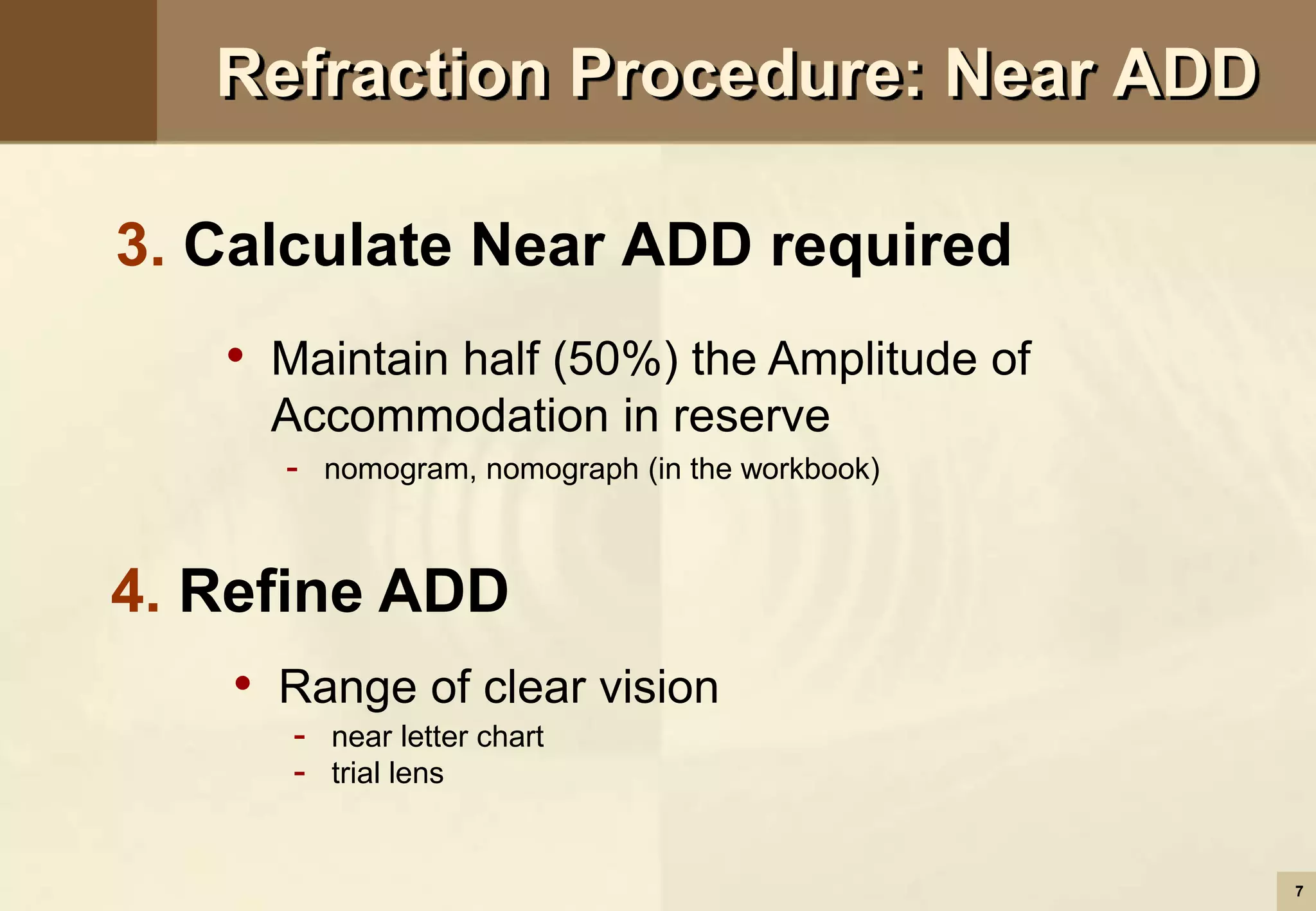 Subjective Refraction-1 | PPT