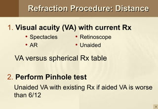 Subjective Refraction-1 | PPT