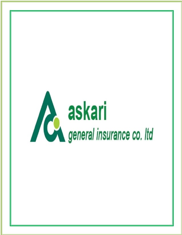 Askari insurance report | PDF