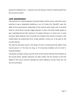 Askari insurance report | PDF