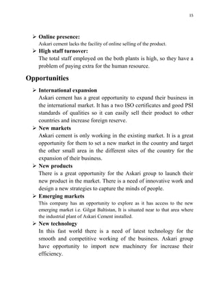 Askari cement (2) | DOCX